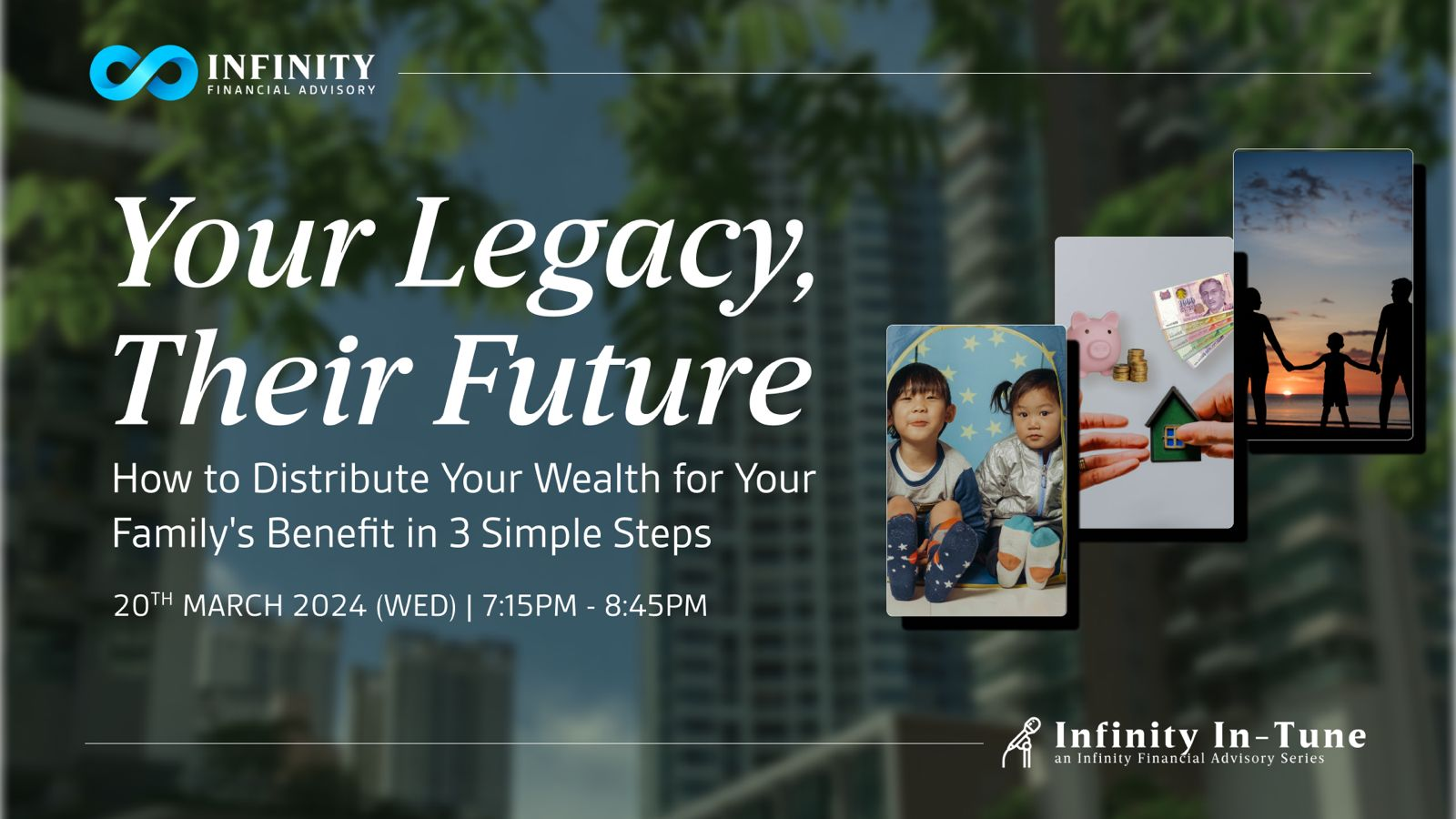 Scarlett Chang from Infinity Financial Advisory